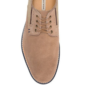 Reserved | Shoes | Mens Reserved Footwear Textured Derby Taupe Sz ...